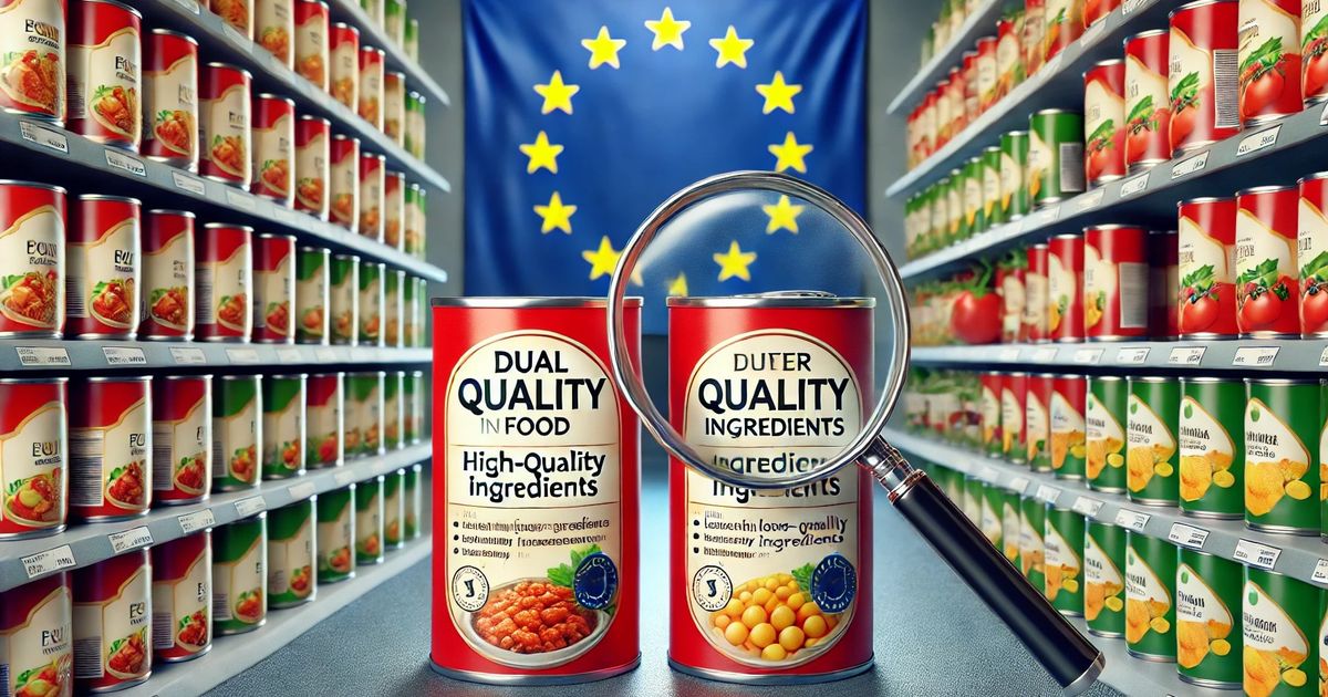 Dual quality of food in the Czech Republic and Slovakia: Current facts ...